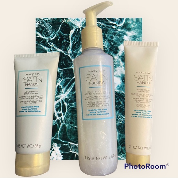 Mary Kay | Skincare | Mary Kay Satin Hands Fragrance Free Full Size Set ...